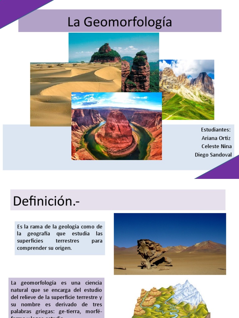 La Geomorfología | PDF