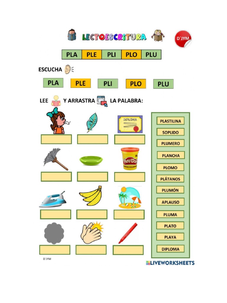 Pla Ple Pli Plo Plu | PDF