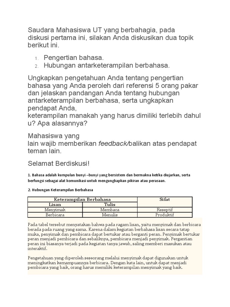 Diskusi 1 | PDF