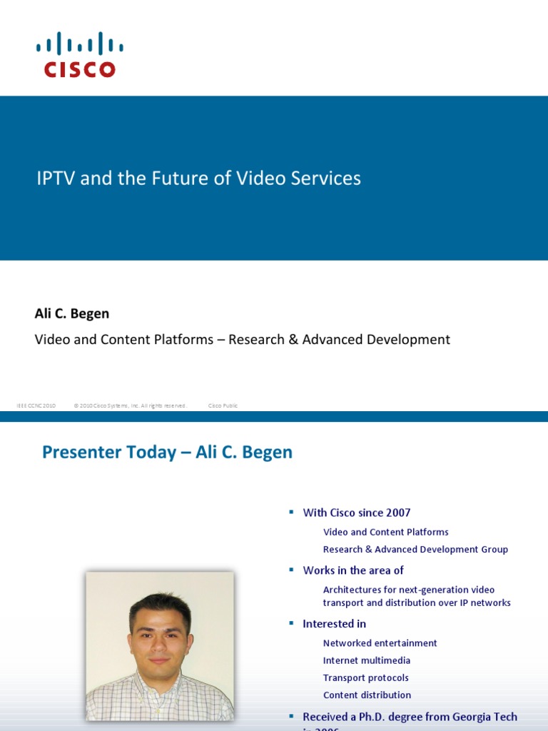 IPTV Tutorial (PDFDrive) | PDF | Multicast | Computer Network