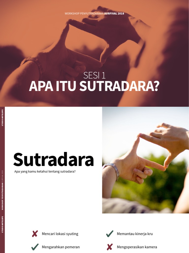 Apa Itu Sutradara | PDF