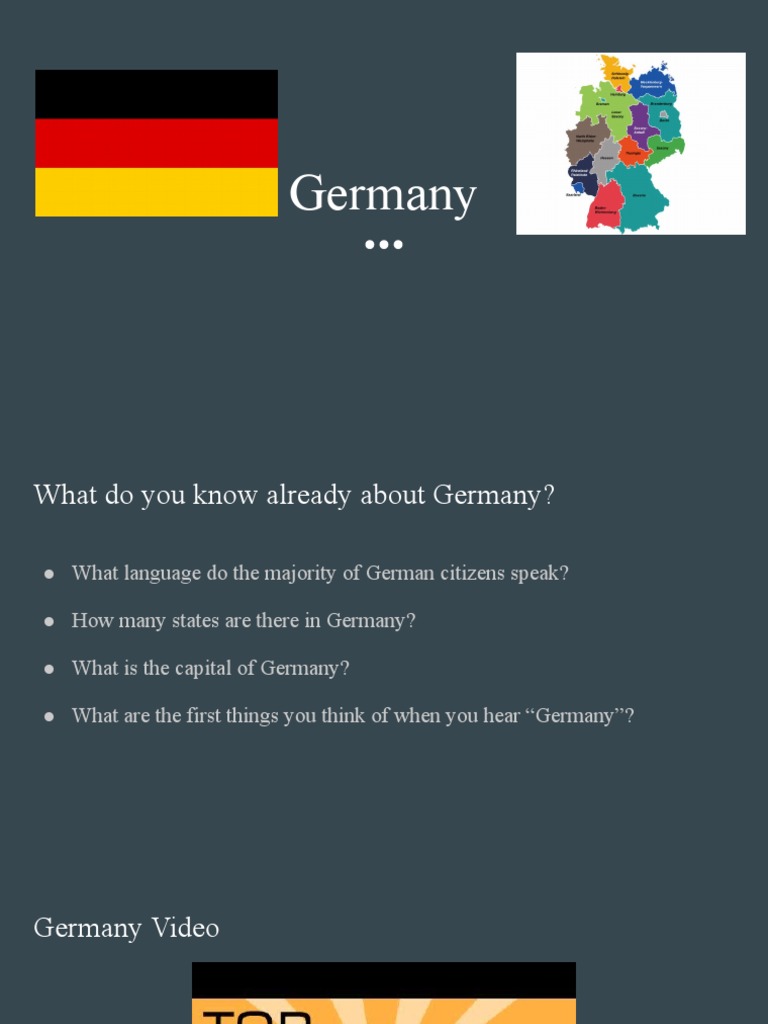 Overview of Germany's Culture and Education | PDF | Schools ...