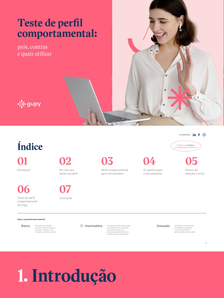 E Book Teste de Perfil Comportamental Pros Contras e Quais Utilizar ...