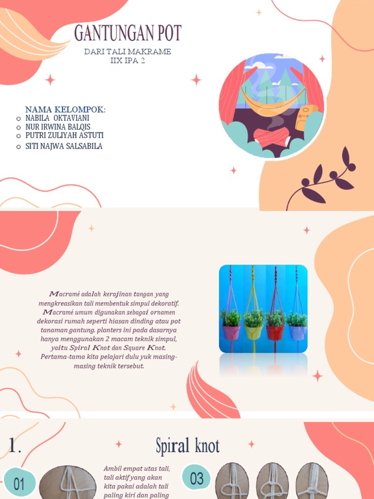 Gantungan Pot | PDF