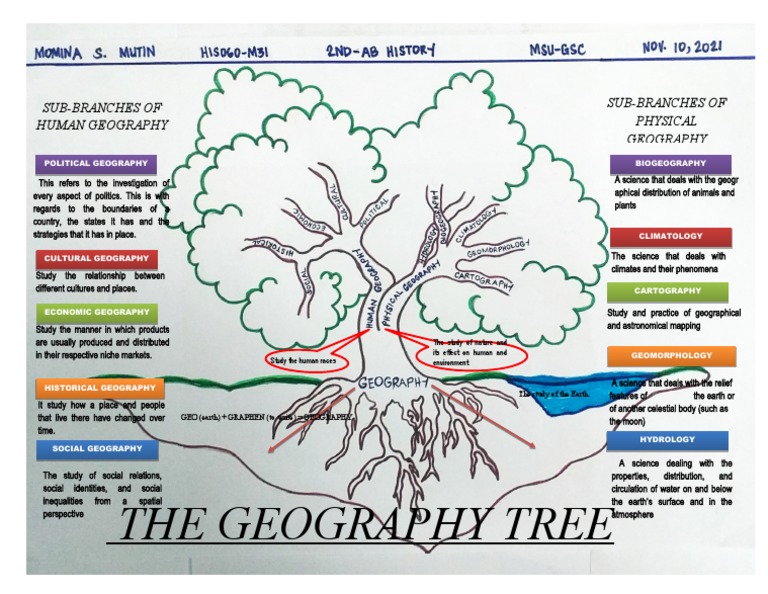 The Geography Tree: Sub-Branches of Physical Geography Sub-Branches of ...