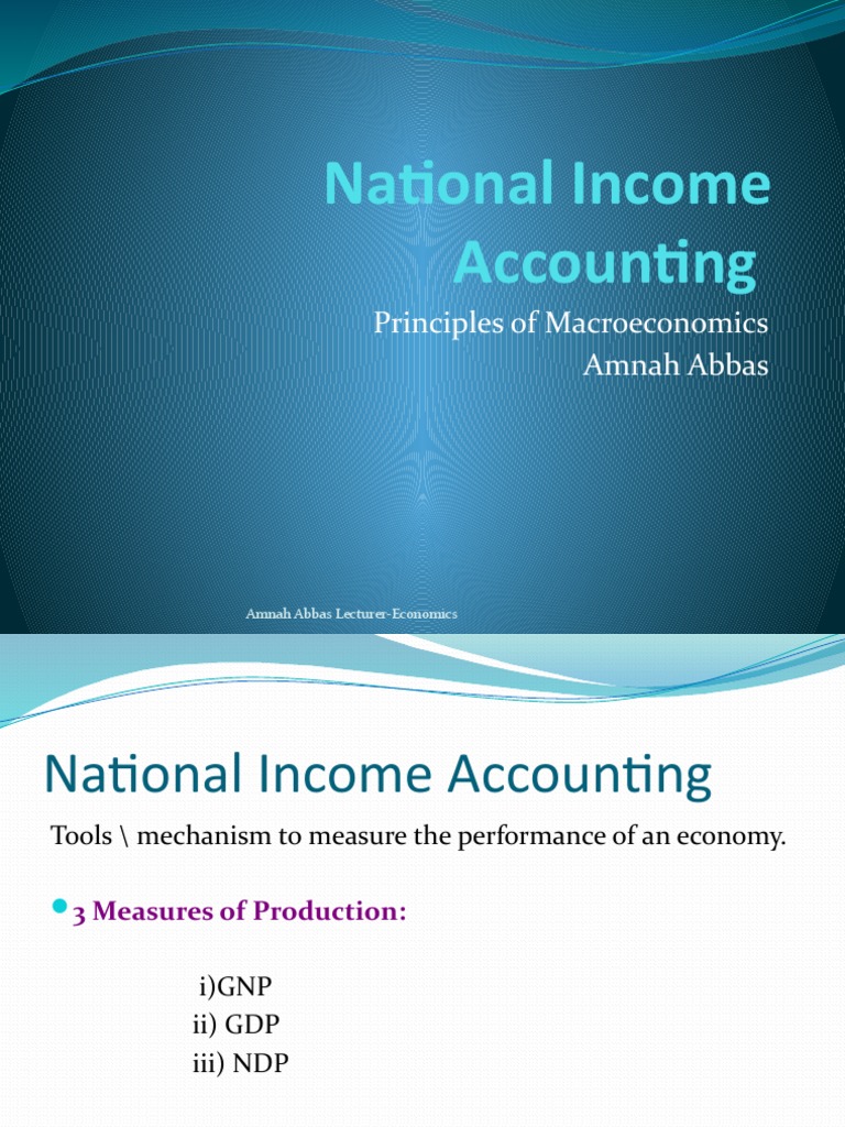 National Income Accounting 2 | Download Free PDF | National Income And ...