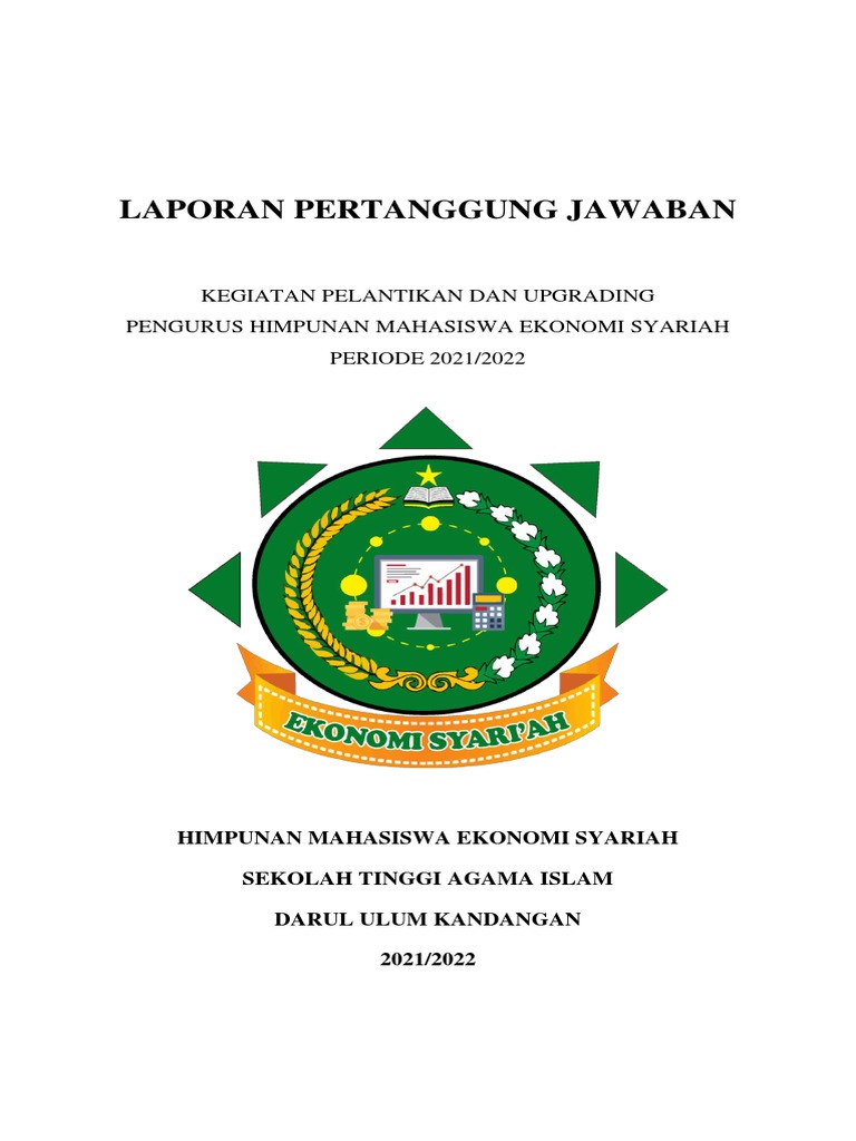 LPJ Pelantikan Hima | PDF