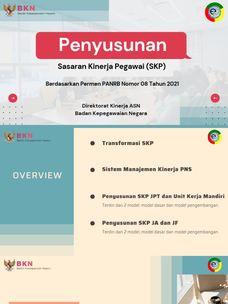 Transformasi SKP ASN Berdasarkan Permen PANRB 2021 | PDF