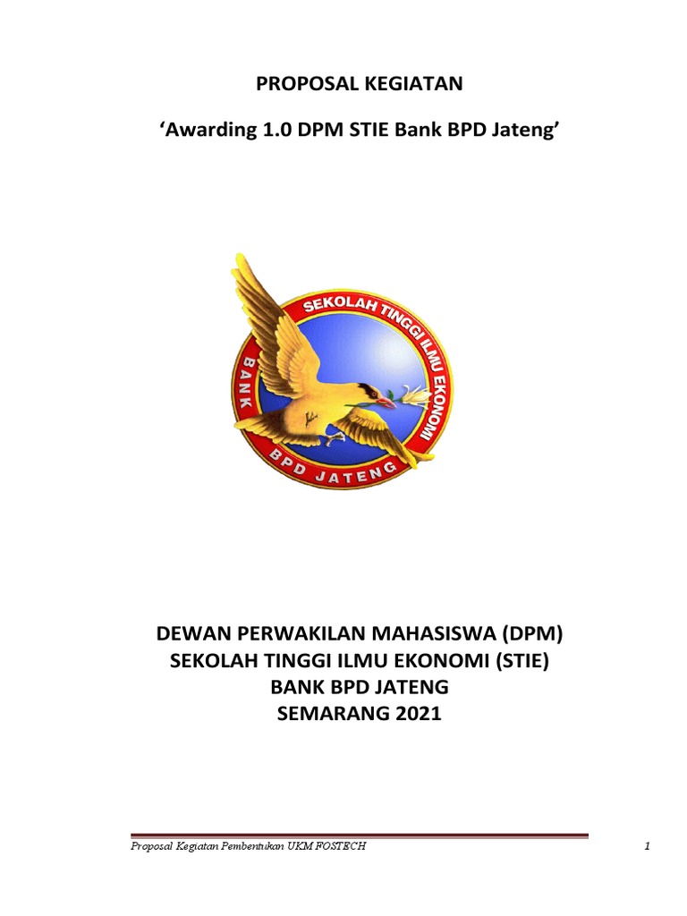 Awarding Mahasiswa STIE BPD Jateng | PDF | Karier & Perkembangan