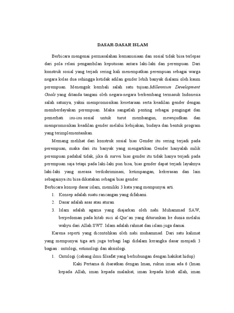 Dasar Dasar Islam Sig Pdf