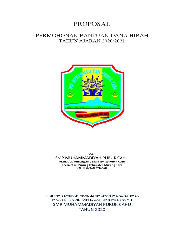 Proposal Depan | PDF
