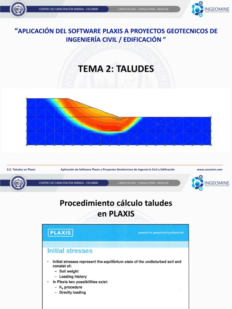 Cálculo de Taludes en Plaxis | PDF | Science | Ciencia de sistemas