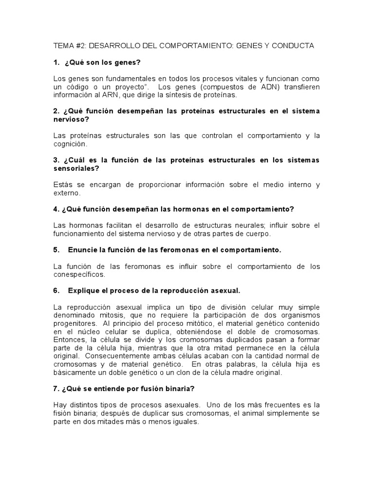 Depresión Exogámica y Genética Comportamental | PDF | Mitosis | Mitosis