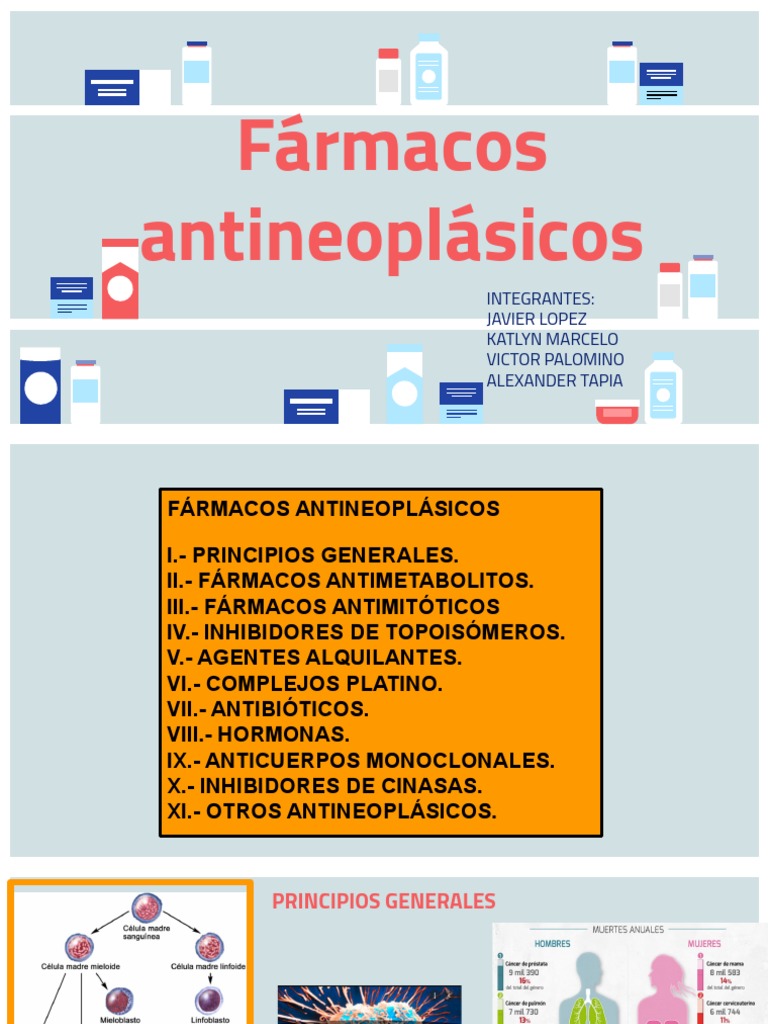 Fármacos Antineoplásicos | PDF | Quimioterapia | Cáncer