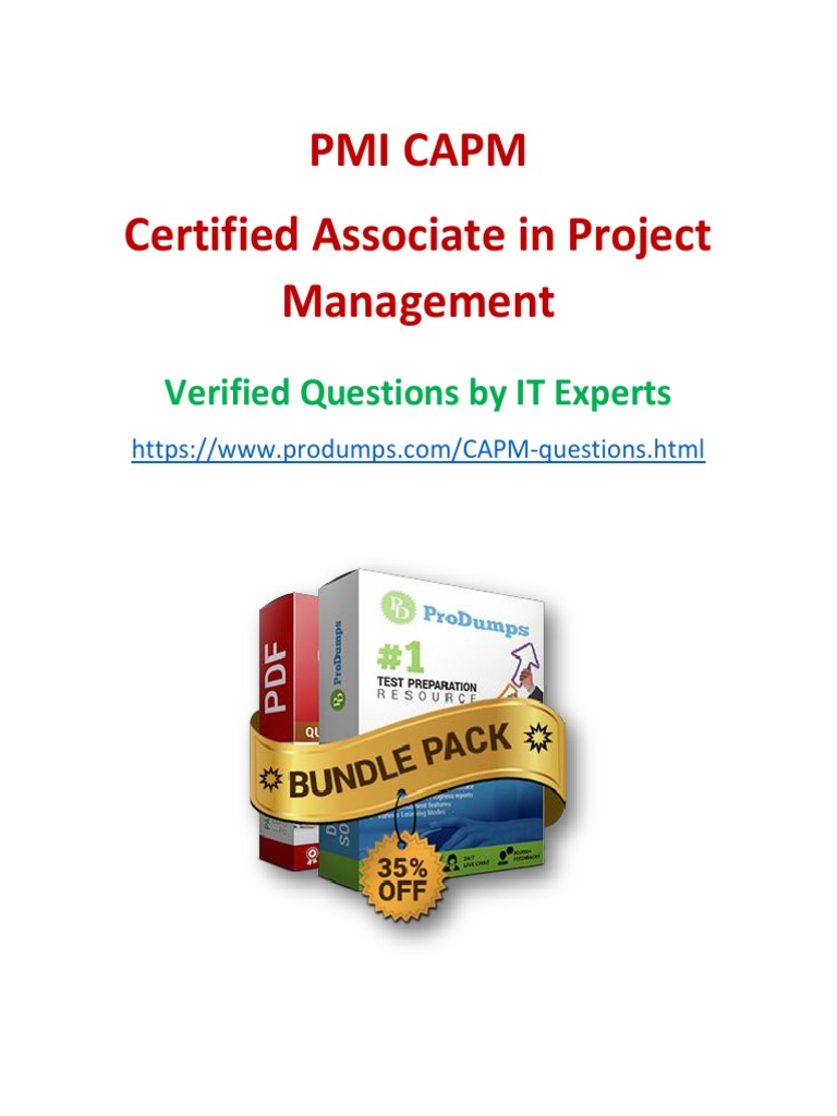 CAPM Questions PDF | PDF | Test (Assessment) | Certification