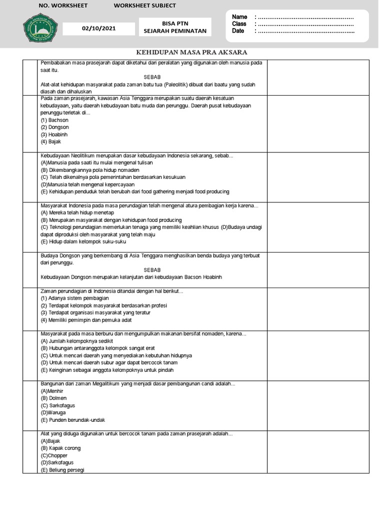 Bisa PTN 2 | PDF | Ilmu Sosial