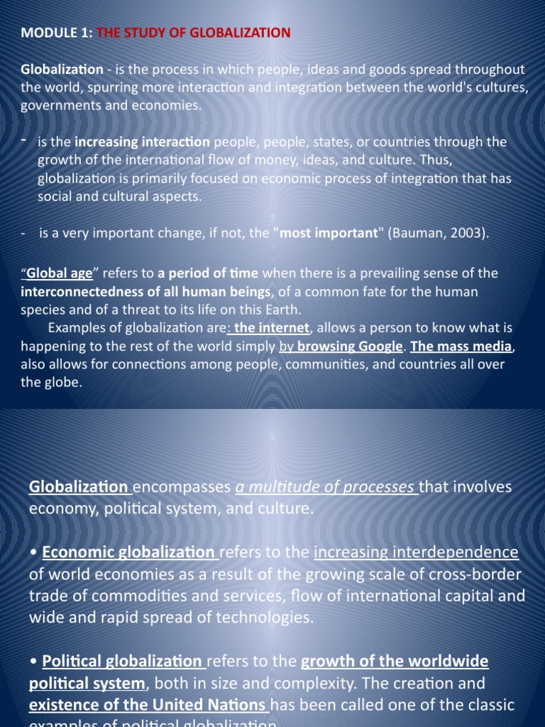 Module 1 Ge3 | PDF | Globalization | Economies