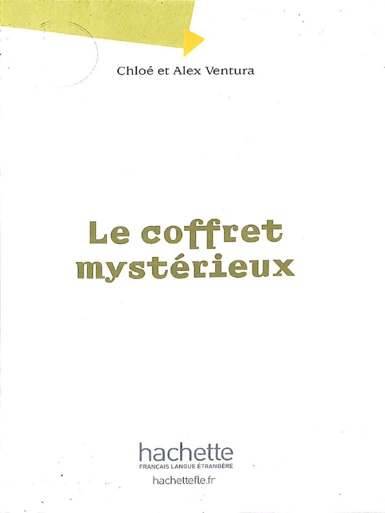 Le Coffret Mysterieux | PDF