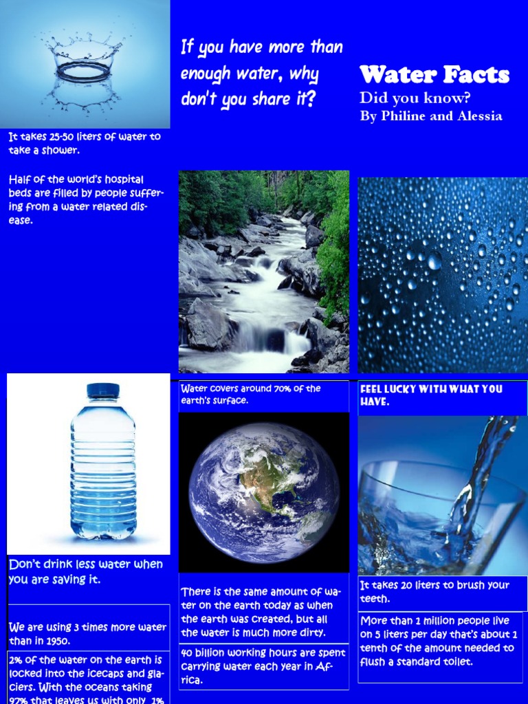 Essential Water Facts and Statistics | PDF
