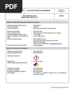 HOJA DE DATOS DE SEGURIDAD DE SUSTANCIS QUIMICAS Cloruro de Amonio NH4Cl | PDF | Cloro | Amoníaco