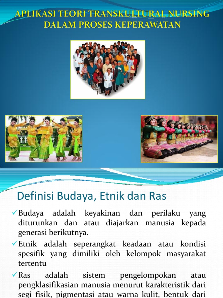 Definisi Budaya, Etnis dan Ras | PDF