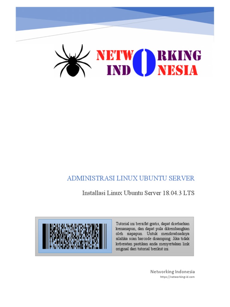 Installasi Linux Ubuntu Server 18-04-3 L | PDF