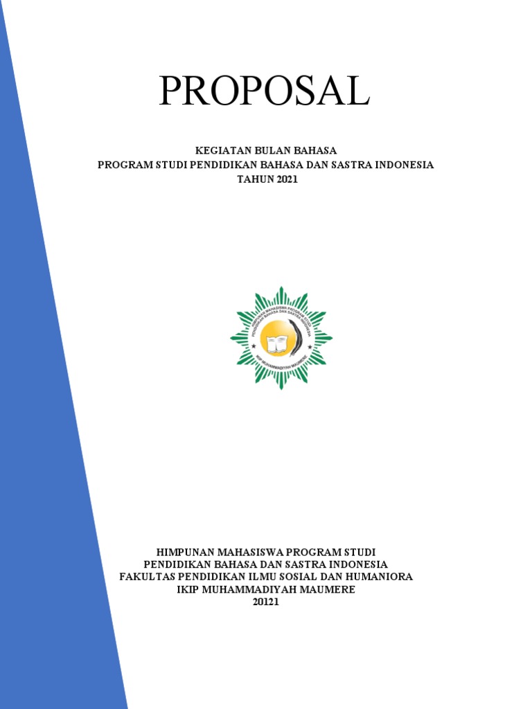 Proposal Kegiatan Bulan Bahasa | PDF