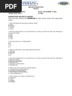 Soal PJOK - Kelas 6 - Kurikulum Merdeka | PDF | Ball Games | Sports & Recreation