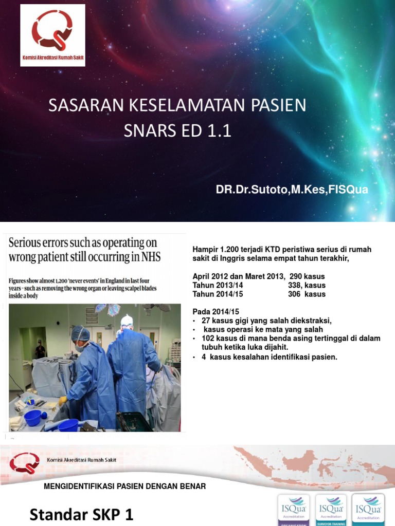 DR Sutoto - SKP IMUT SNARS ED 1.1 - 270521 | PDF | Pengembangan Diri | Kesehatan Holistik