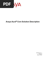 Avaya Aura Documentation Catalog 10 2 X Dec2023 | PDF | Session Initiation Protocol | Computing