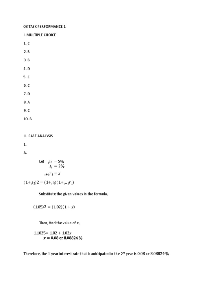 03 Task Performance 1 | PDF