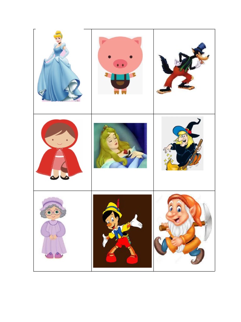 Lista De Personajes De Cuentos Disney Novelas Inolvidables