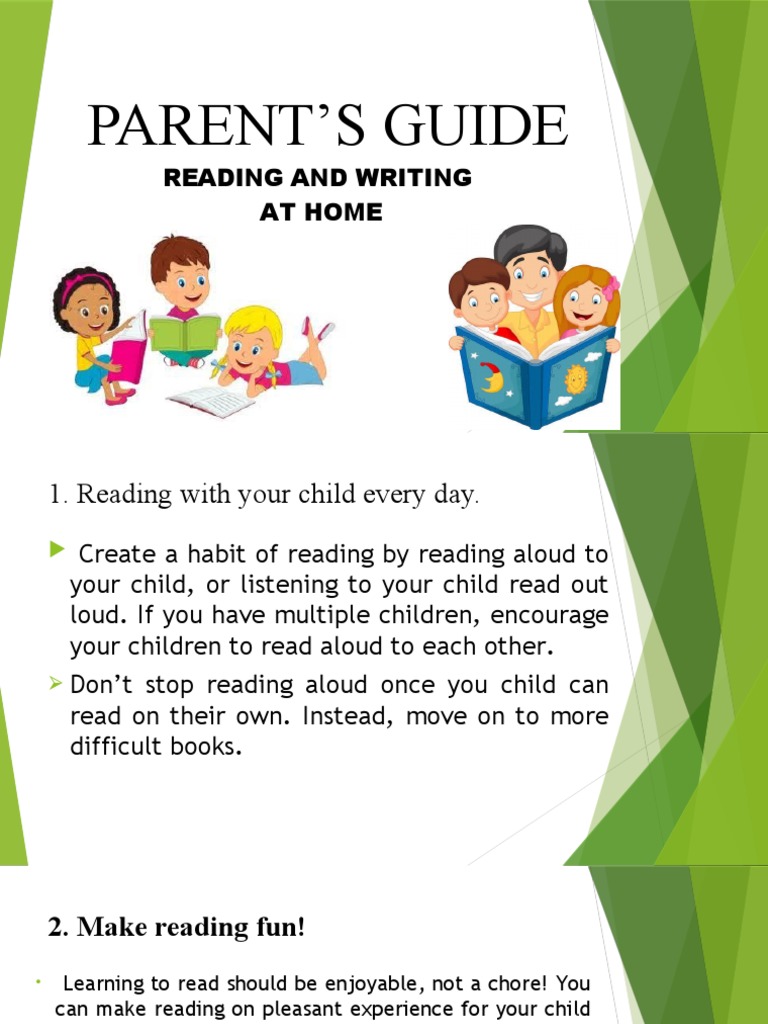 Parent'S Guide: Reading and Writing at Home | PDF