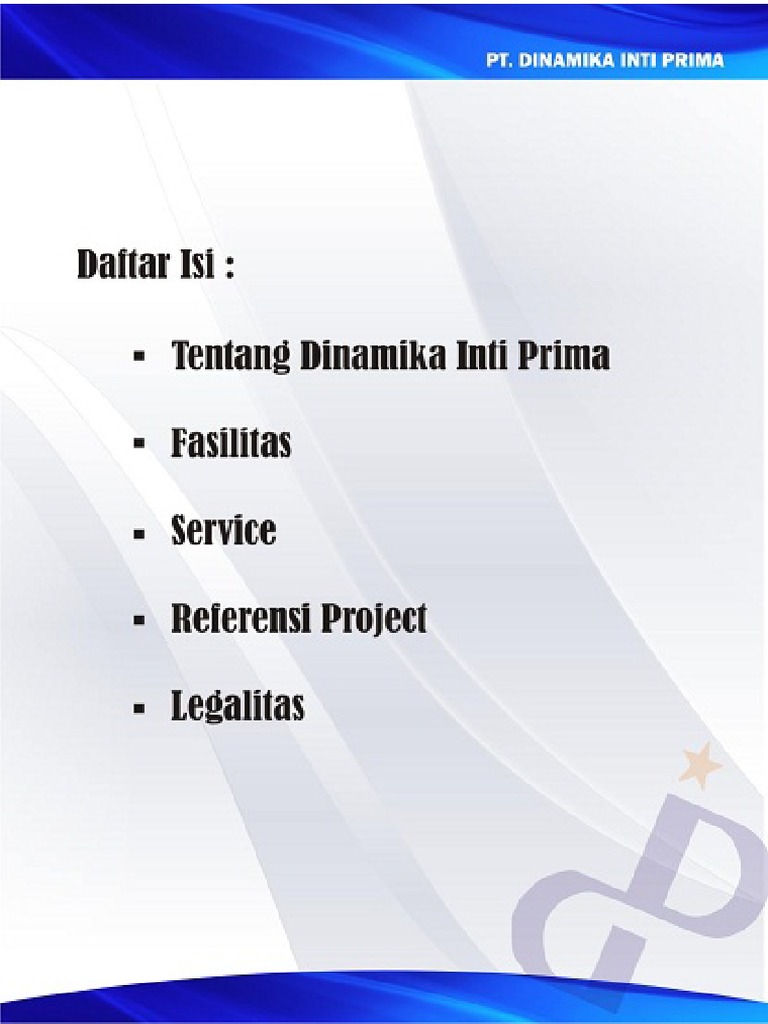 Dinamka Inti Prima PT | PDF