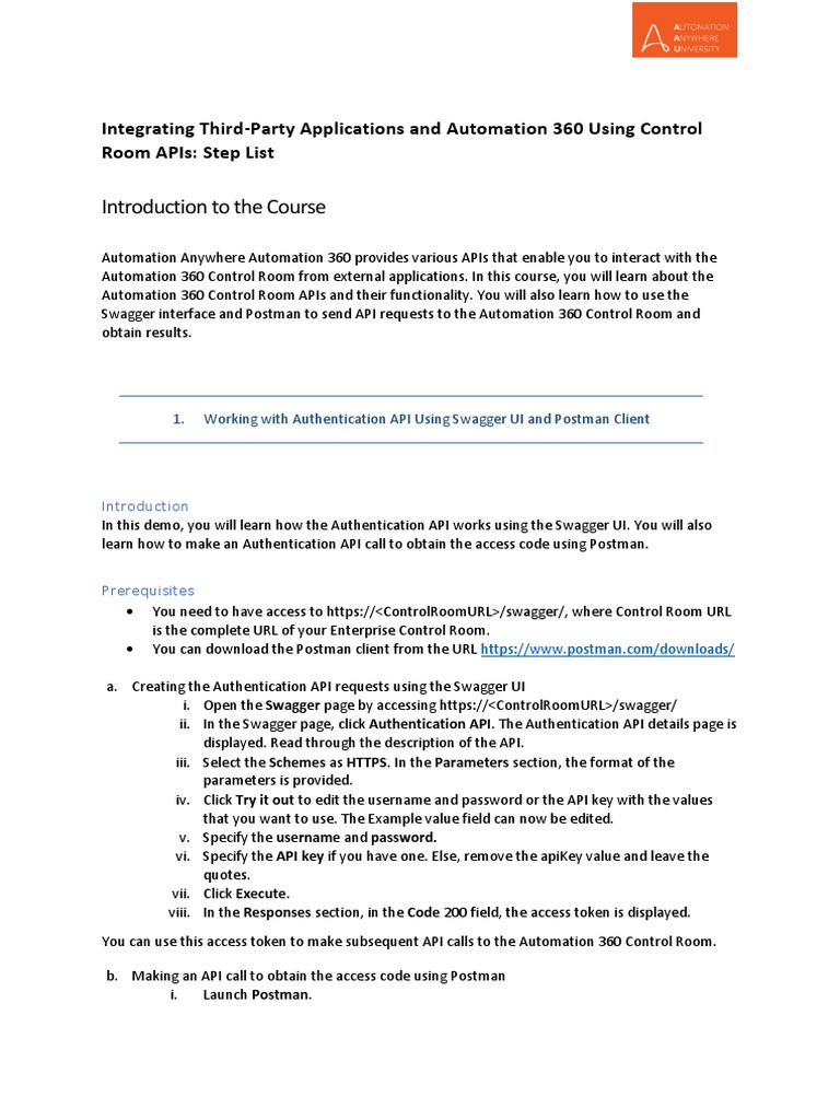 Introduction To The Course: Integrating Third-Party Applications and ...