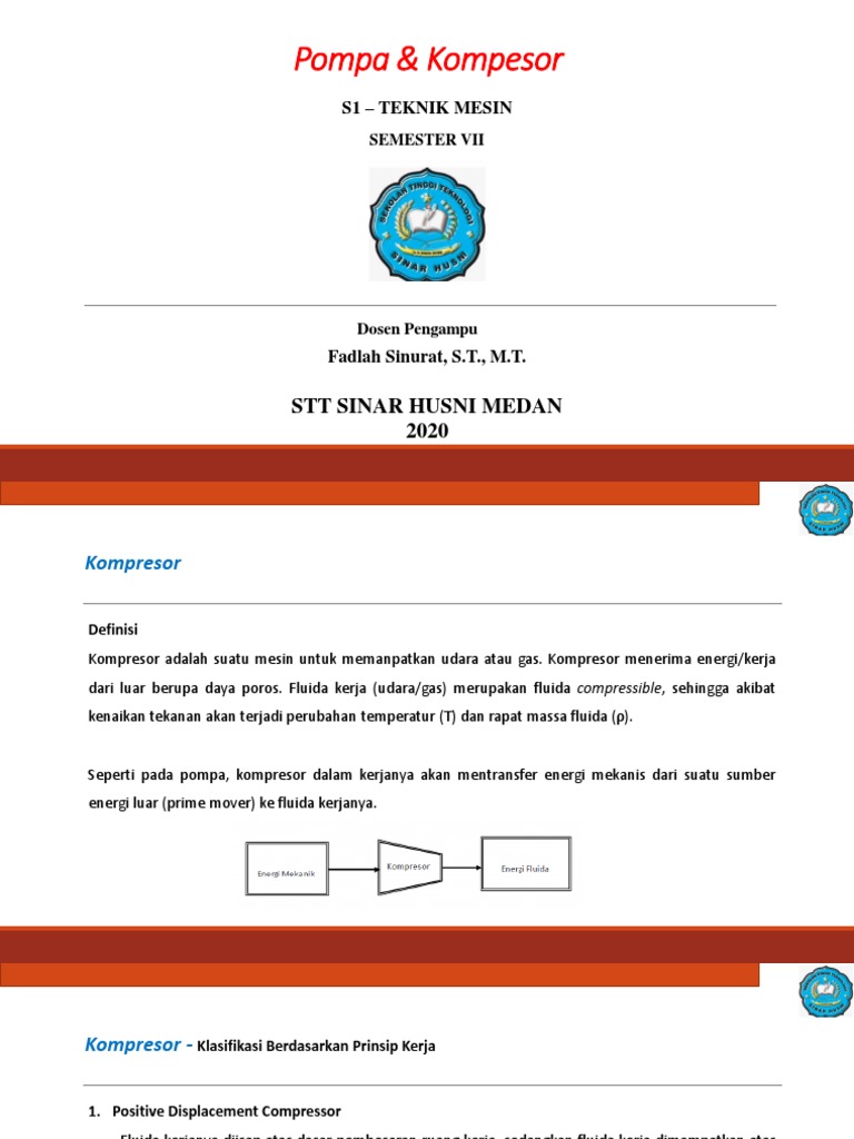 Pompa & Kompresor | PDF