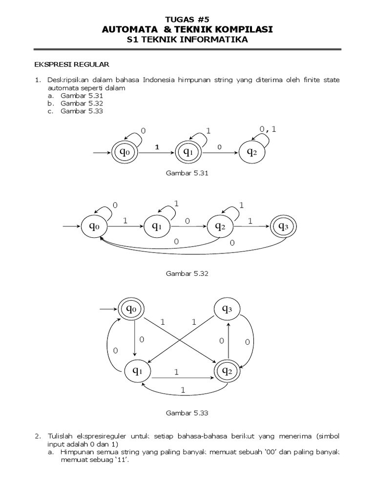 Automata | PDF | Metode & Bahan Ajar