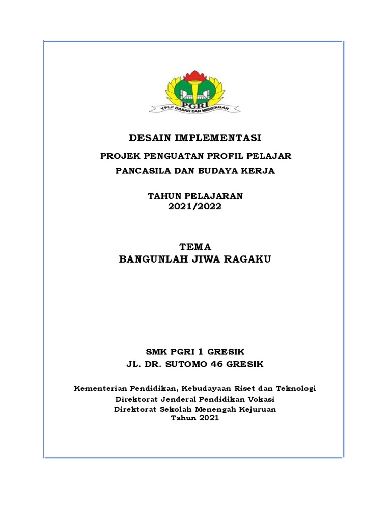 Implementasi p5bk 2021-1 | PDF