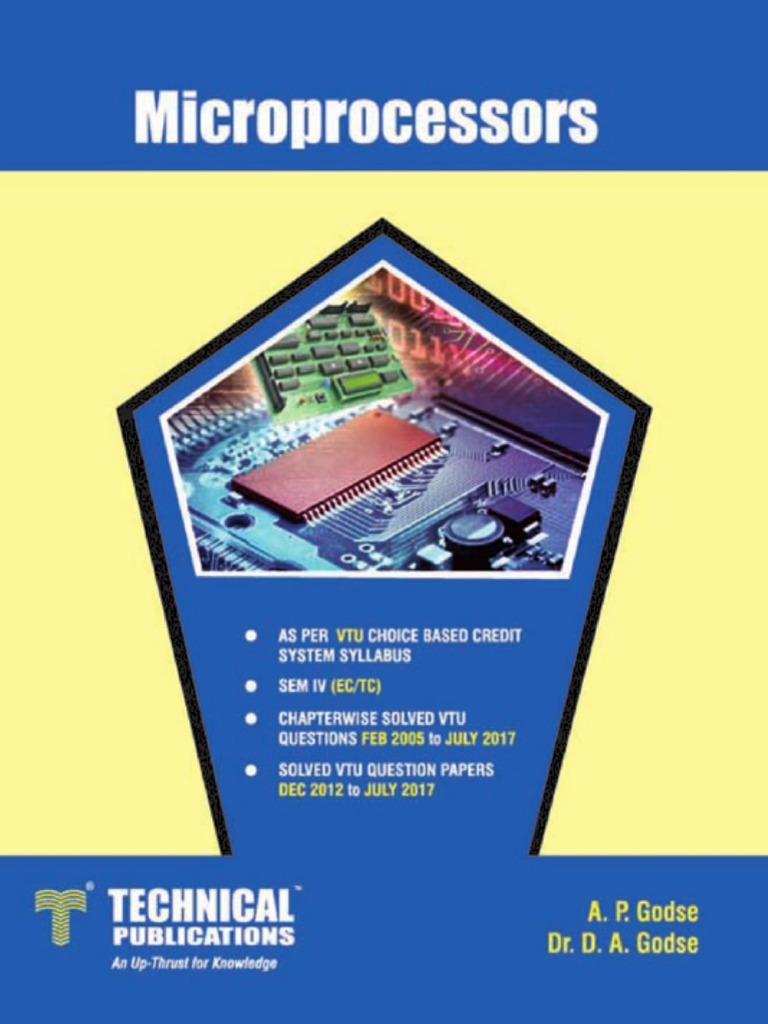 Microprocessors by A. P. Godse and Dr. D. A. Godse, 2018 Edition | PDF
