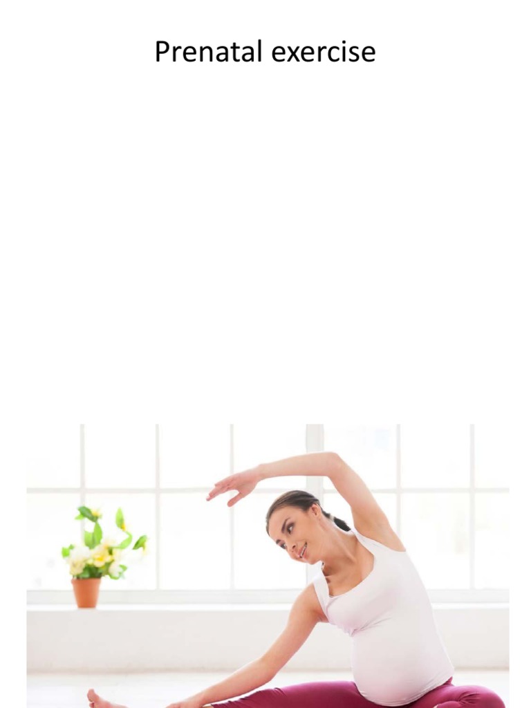 Prenatal Postnatal Exercise | PDF