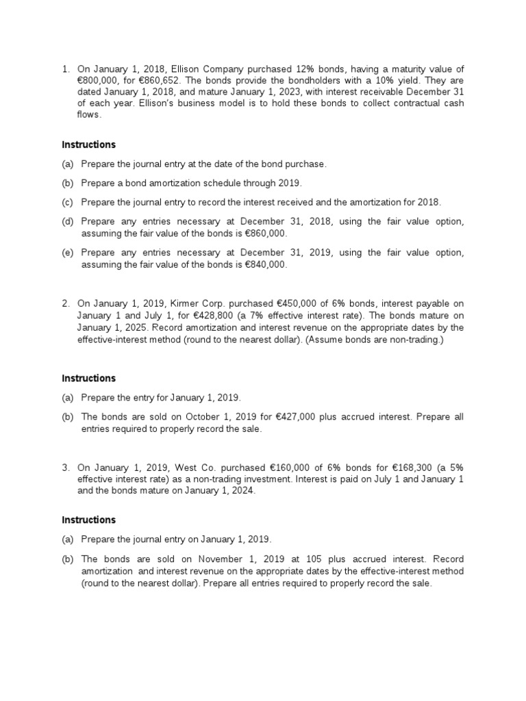 Practice Questions | Download Free PDF | Bonds (Finance) | Depreciation
