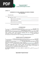 Amendment - Affidavit of Undertaking | PDF | Law