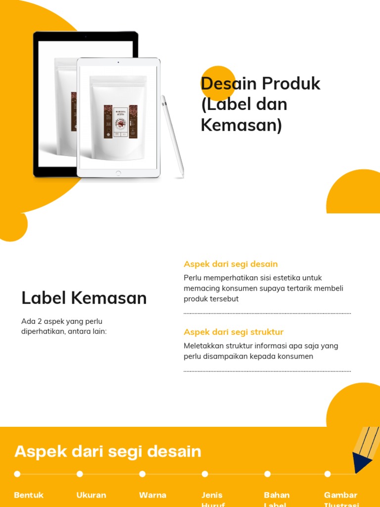 Desain Produk Label Dan Kemasan | PDF