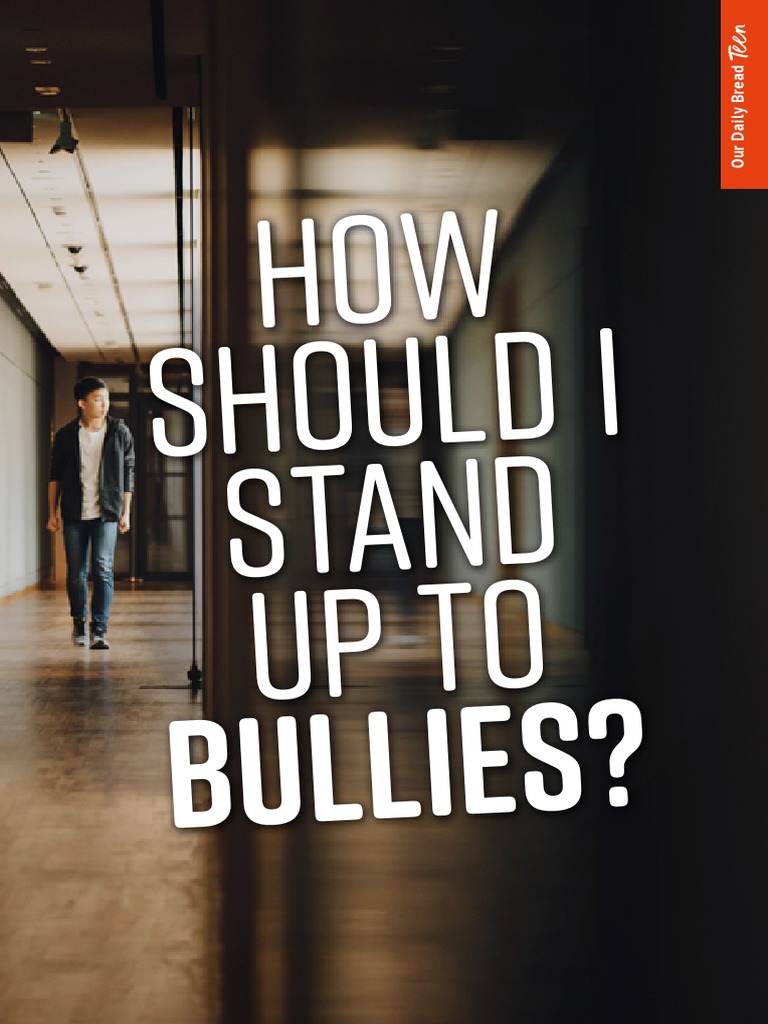 HOW Should I Stand Up To: Bullies? | PDF | David | Goliath