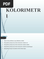 Kolorimetri Dan Prinsipnya | PDF