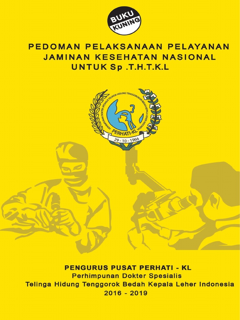 Pedoman JKN untuk Sp.T.H.T.K.L. | PDF | Kesehatan Holistik