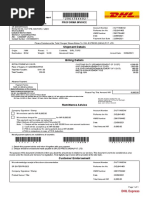 Letter of Acceptance: DHL Express | PDF