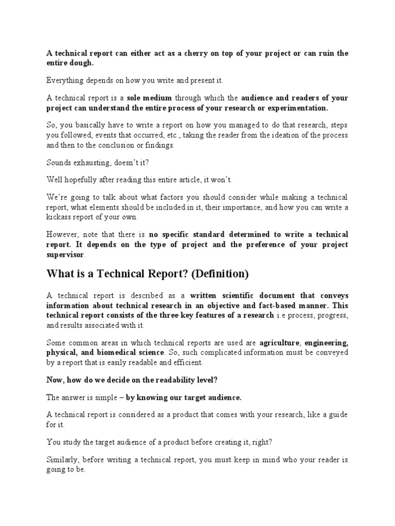 Technical Report Writing | PDF | Proofreading | Information