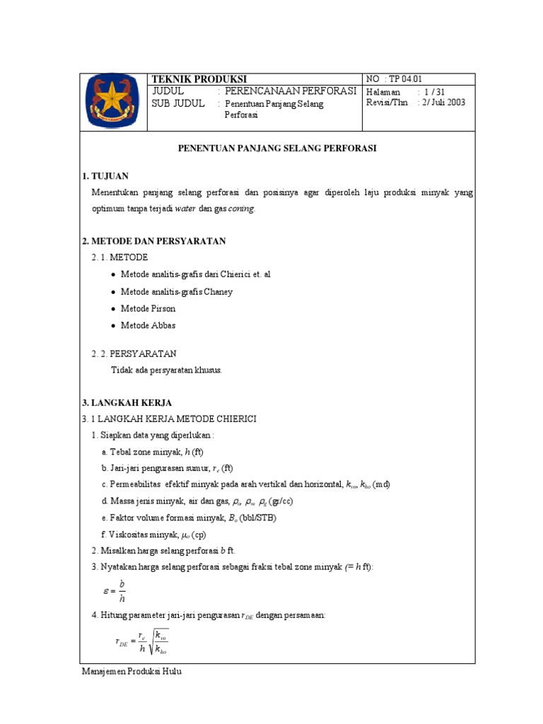 Selang Perforasi | PDF | Metode & Bahan Ajar | Sains & Matematika