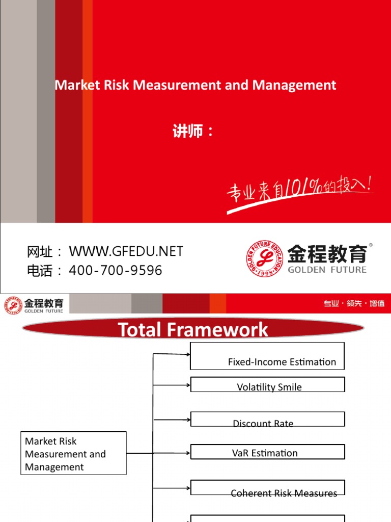 Market Risk Measurement and Management 讲师： | PDF | Correlation And ...